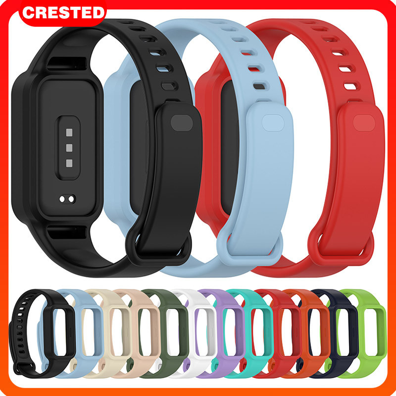 Bumper Cover Band Rubber Case Strap for Mi Band 9 Active Smartwatch ...