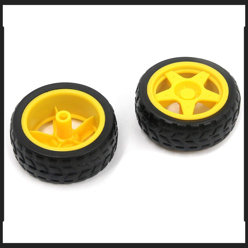 Rubber Wheels/Robots/Tracking Patrol Car Accessories Smart Car Tire ...