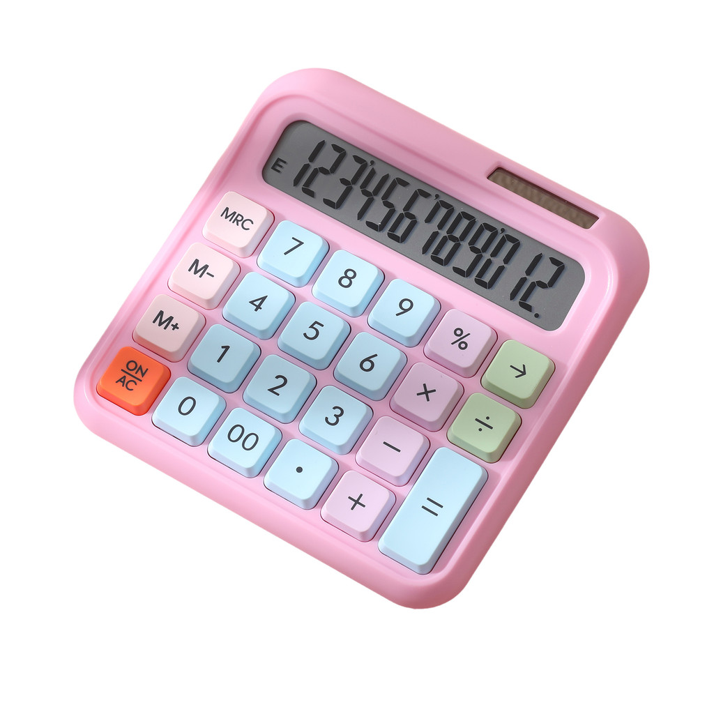 Desktop Calculator 12 Digit Large and LCD Display Big Button ...