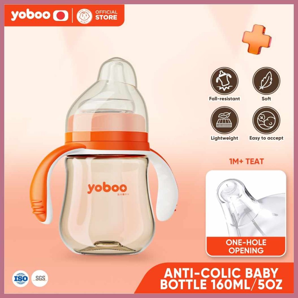Yoboo+eb}Anti-Colic:n=Baby-awFeedingNDBottleMu160ml]cV#I]FS#240ml]pe#Size | Shopee Philippines