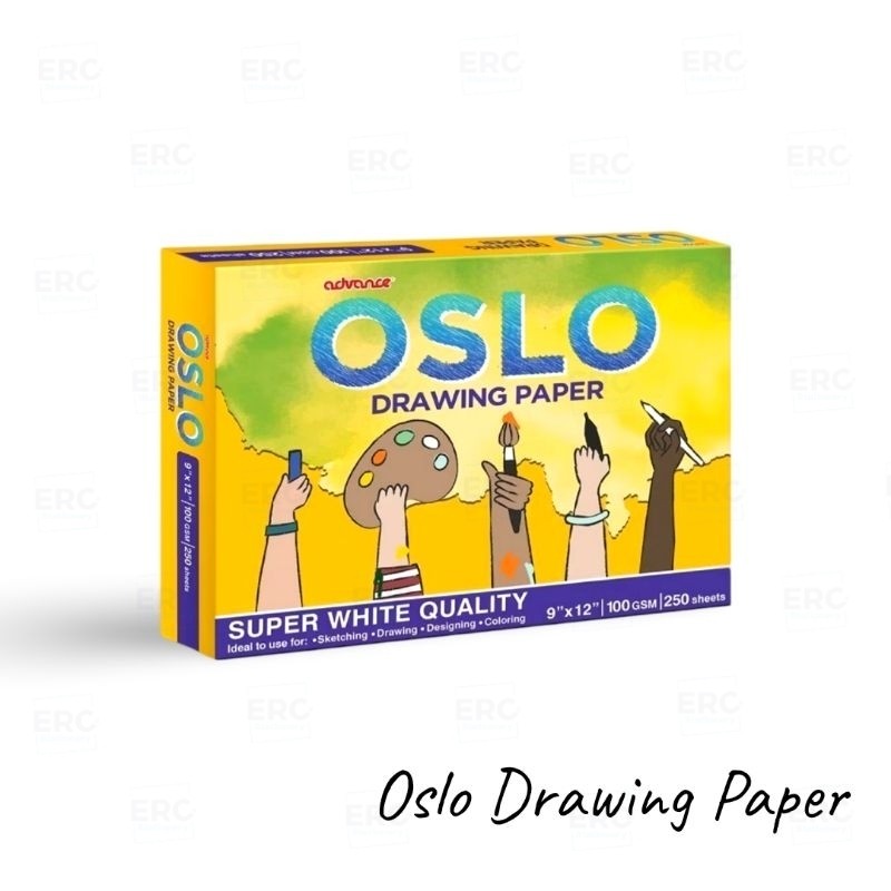 Retail: OSLO Drawing Paper 100gsm Advance Super White 9"x12" School ...
