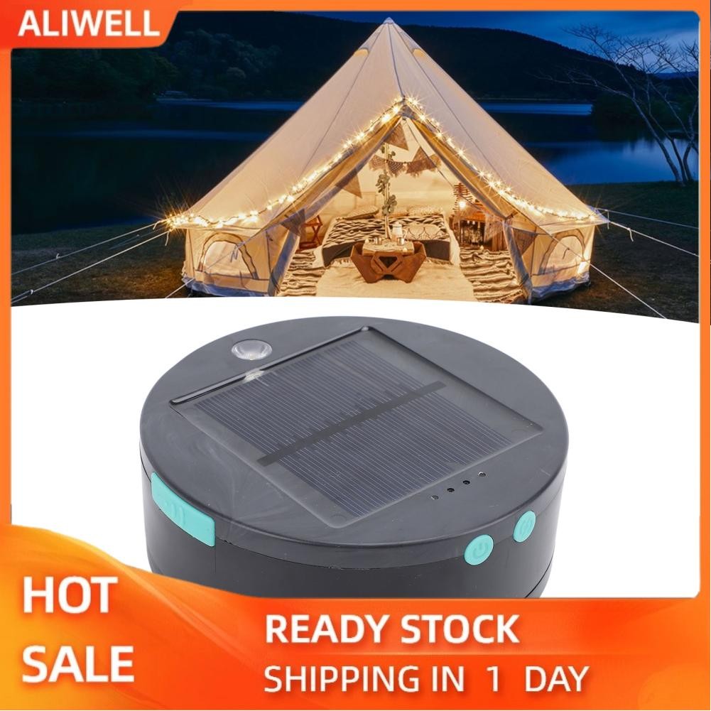 Aliwell FILFEEL Solar Powered USB Rechargeable String Lights 140 Lumens ...