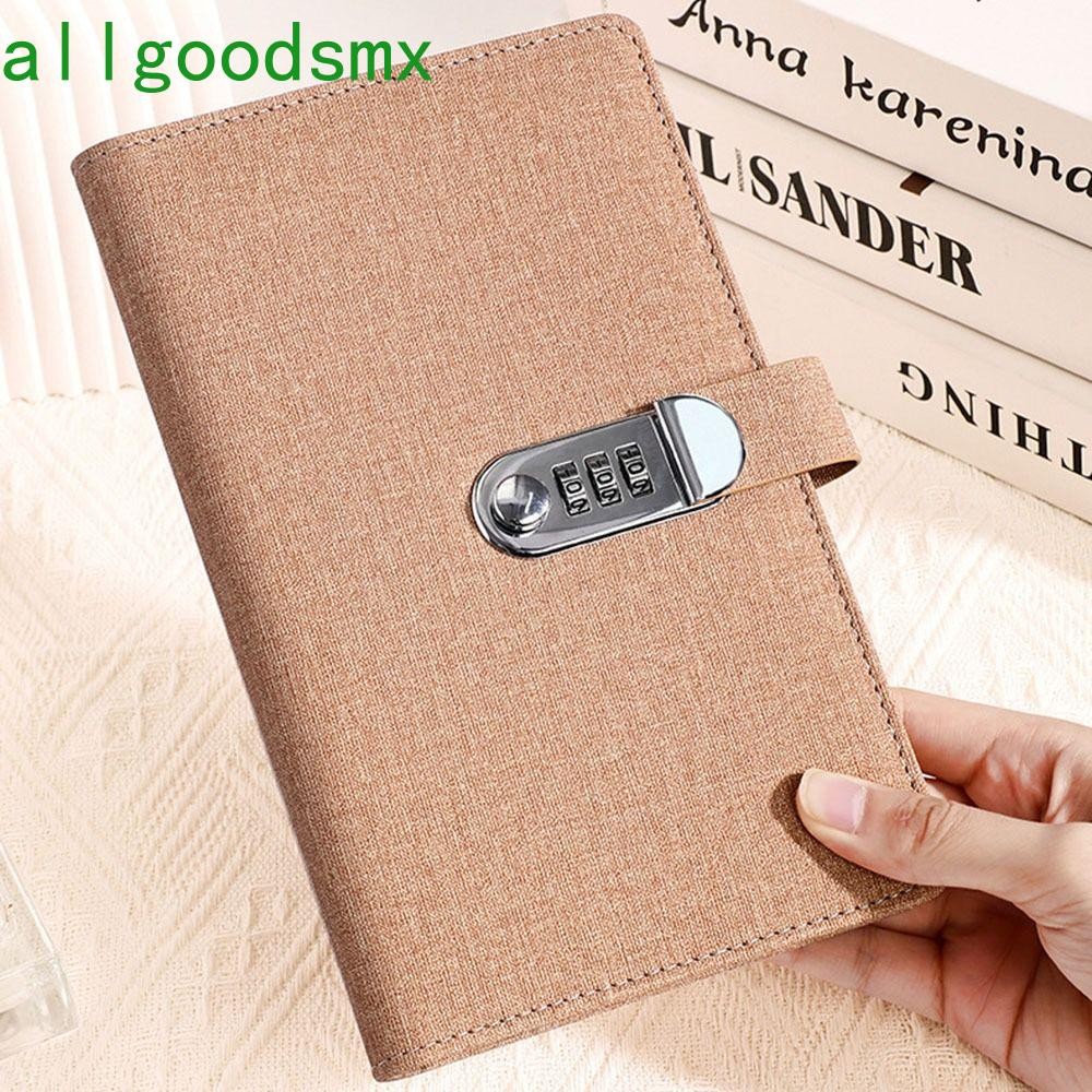 ALLGOODS Password Book, Refillable Paper Money Savings Challenge Lock ...