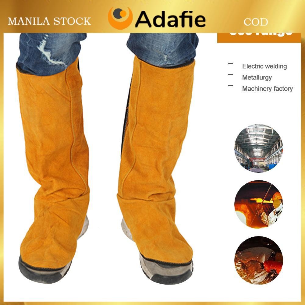 Super Welder Working Feet Cover Welding Shoes Covers Welding Safety ...