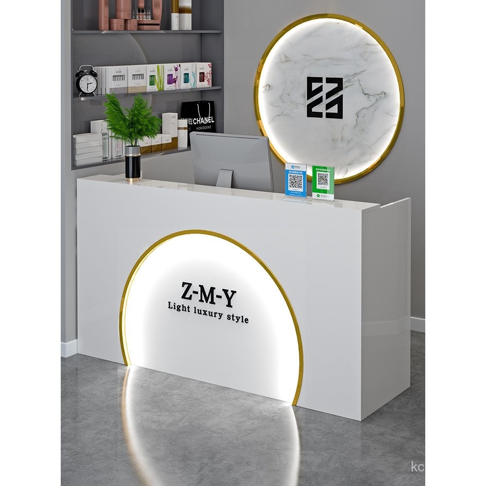 Cashier Counter Small Bar Counter Simple Modern Beauty Salon Clothing ...