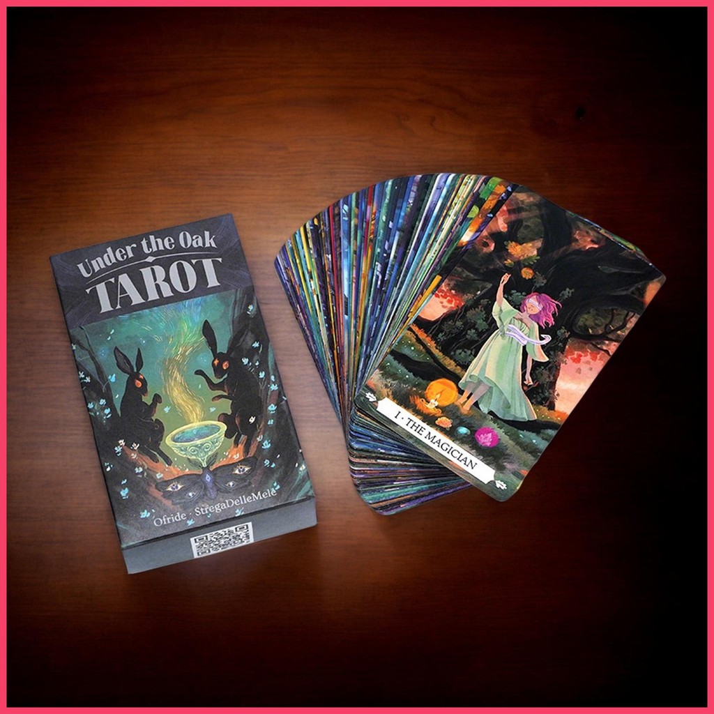 Tarot Cards Deck Tarot Card Set 78X Oak Theme Deck Oracle Book Positive ...