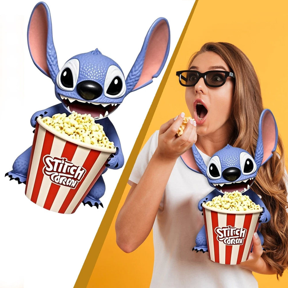 Lilo and Stitch Animated Movie Popcorn Bucket Cinemark Popcorn Bucket ...