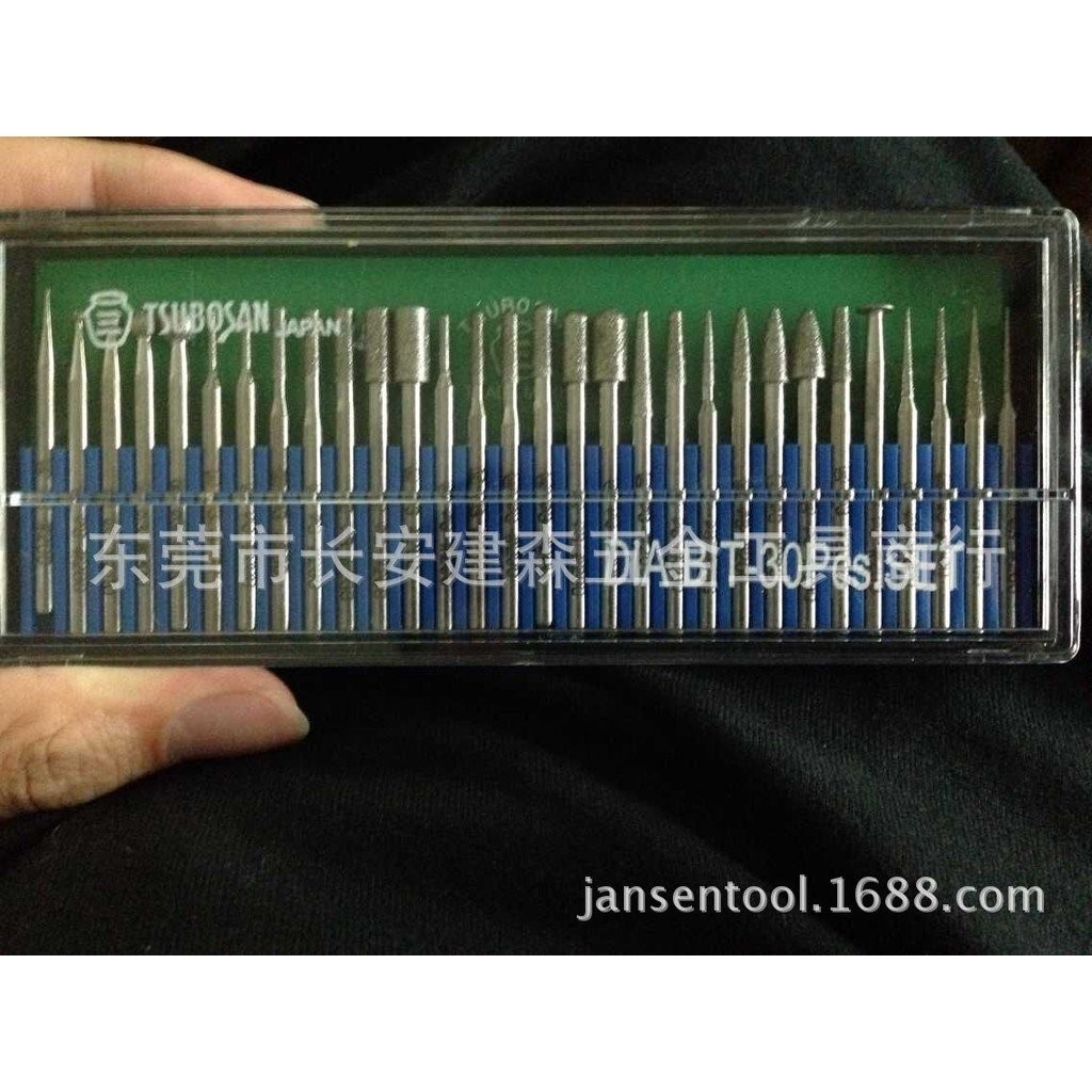 Authentic Japanese Pot Three TSUBOSAN Diamond Grinding Rod/Alloy ...