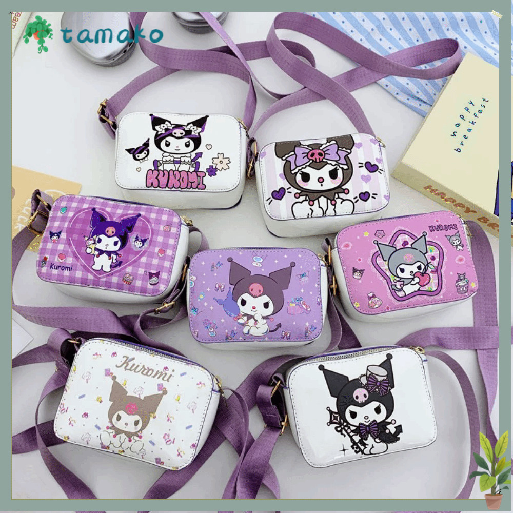 TAMAKO Sanrio Bags, PU Square Design My Melody Anime Shoulder Bag ...