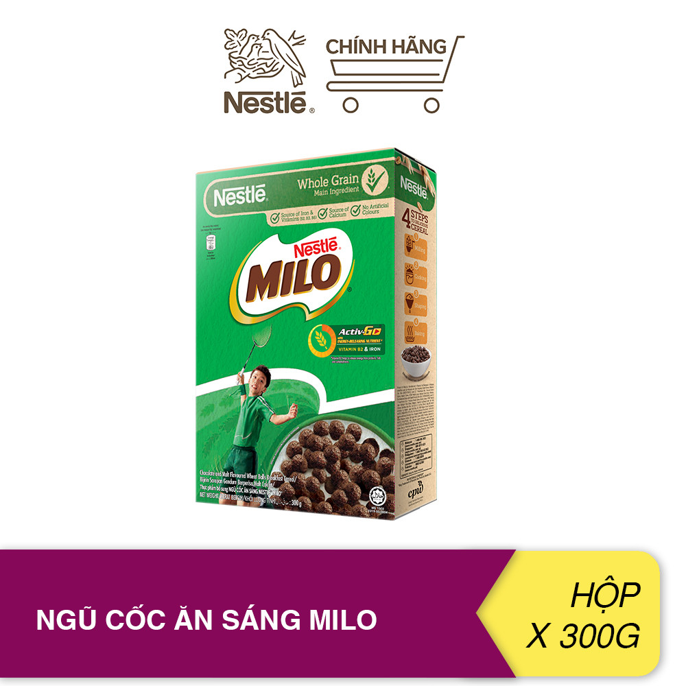 Milo Breakfast Cereal Box - 300g | Shopee Philippines