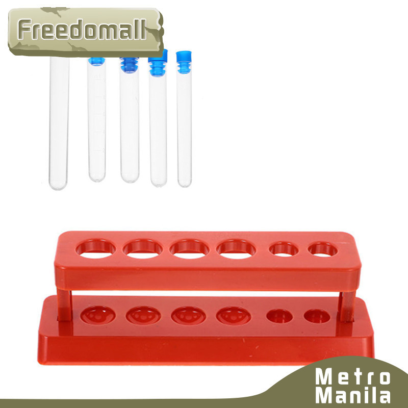 6-Hole Laboratory Test Tube Racks Plastic Rack Laboratory Plastic ...