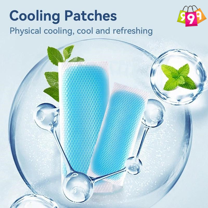 50 Pcs Baby Cool Fever Cooling Patch Summer Physical Cooling Ice Cool ...