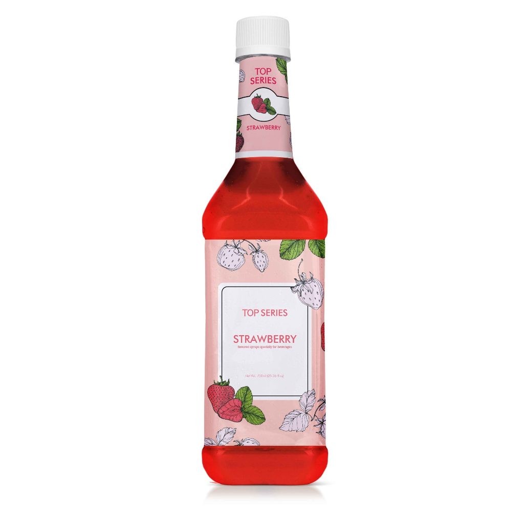 TOP Creamery Strawberry Flavored Syrup 750ml | Shopee Philippines