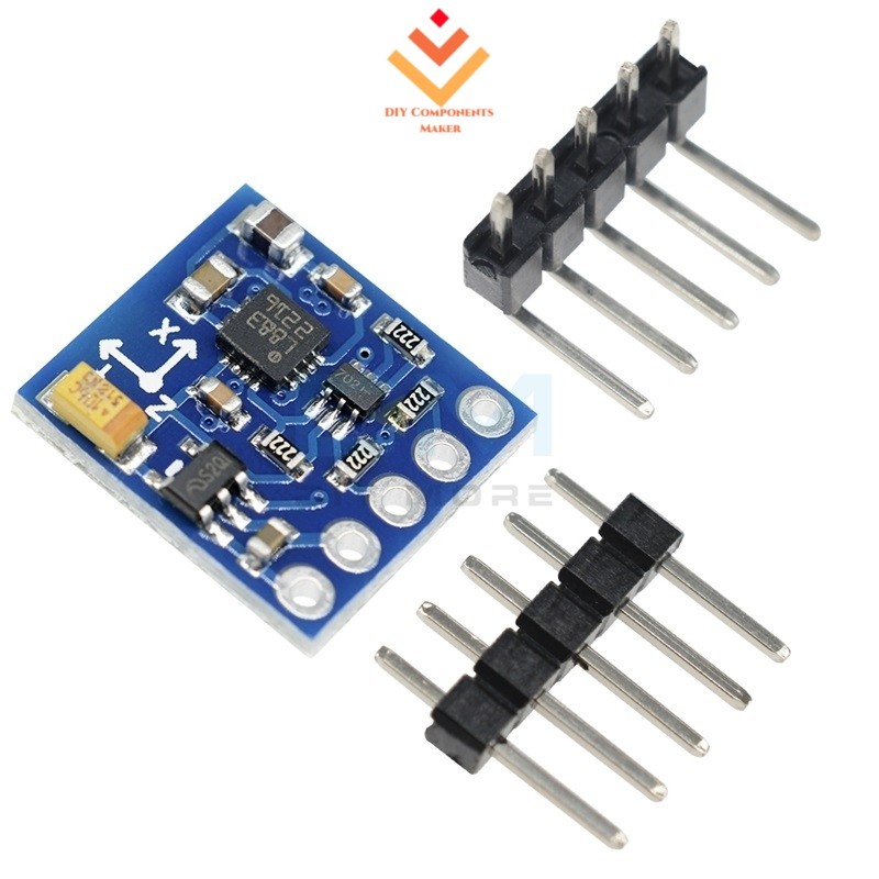 GY-271 HMC5883L 3V-5V Triple Axis Compass Magnetometer Sensor Module for Arduino | Shopee ...