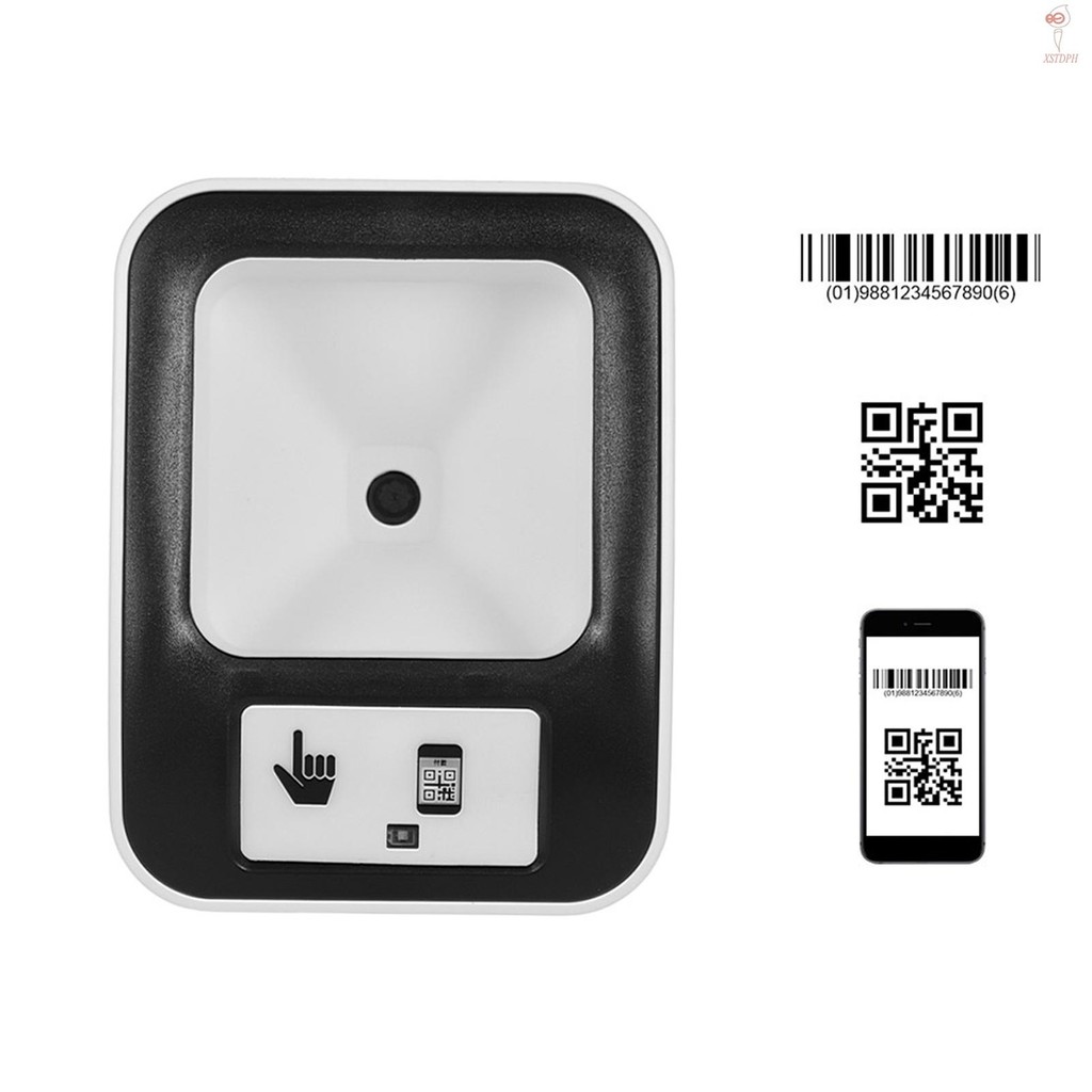 2200 1D/2D/QR Bar Code Scanner CMOS Image Desktop Barcode Reader USB ...