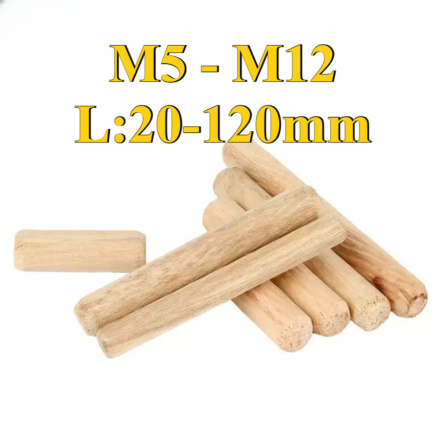 Wooden Dowel Pins Fluted Wood Dowels Rods,Hardwood Crafts Dowel Pegs ...