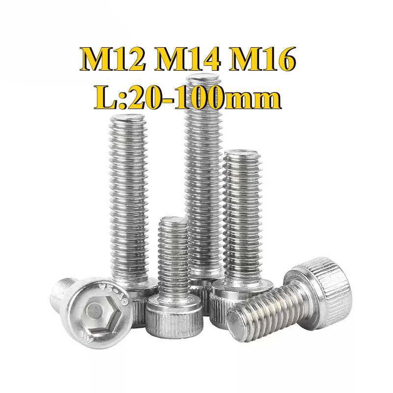 Screw Stainless steel 304 / Allen Capscrew / Allen Bolt Socket Head Cap Screw / Reverse thread ...