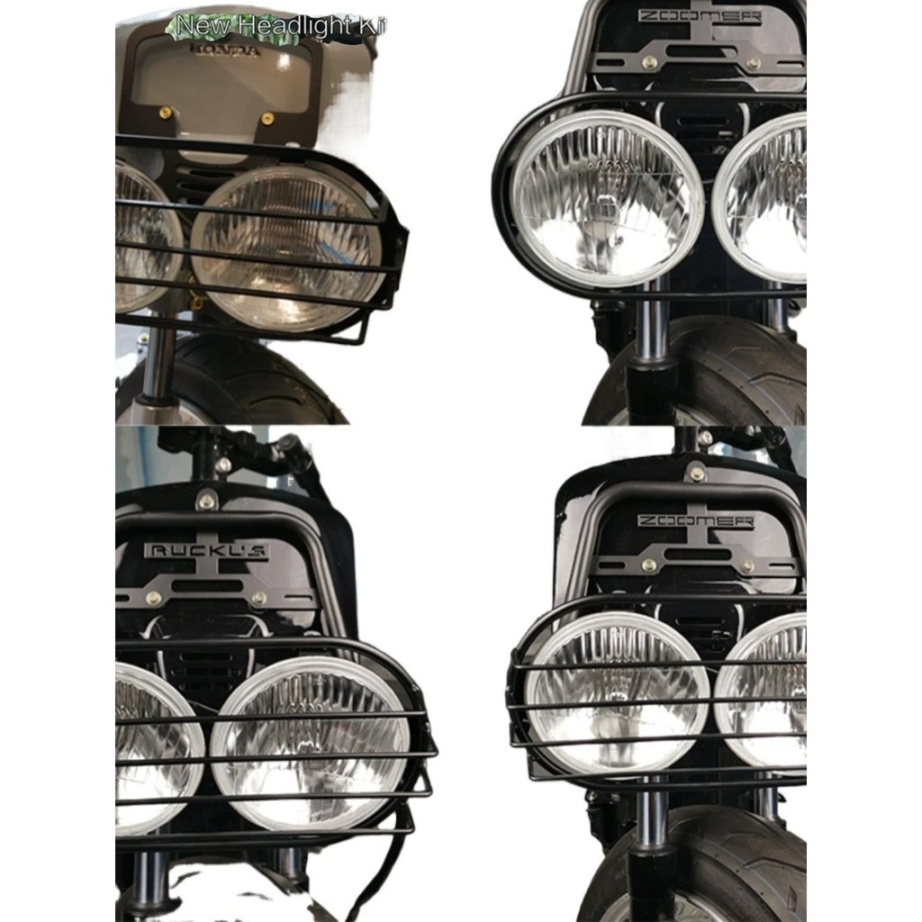 ≄5 inch headlight ZOOMER Honda Zuma RUCKUS electric car NPS50 headlight ...