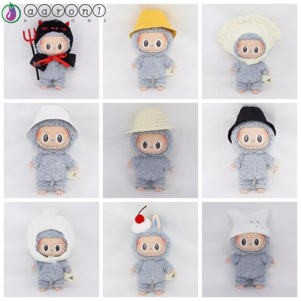 AARONB Labubu Time Hat, Clothes Headcover 17cm Labubu Doll Hat, Cosplay ...
