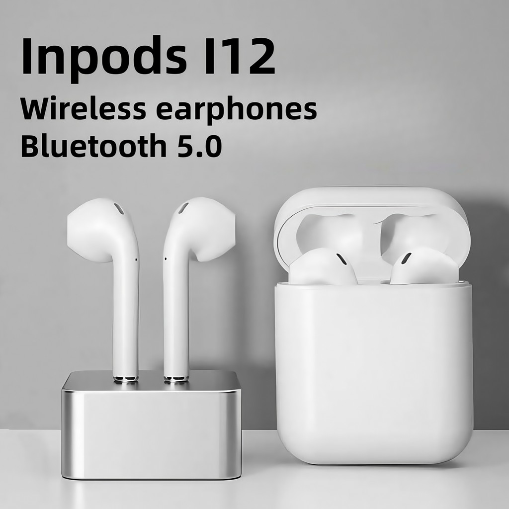 i12 True Wireless Earbuds - Latest Bluetooth 5.0, HD Voice, Smart ...
