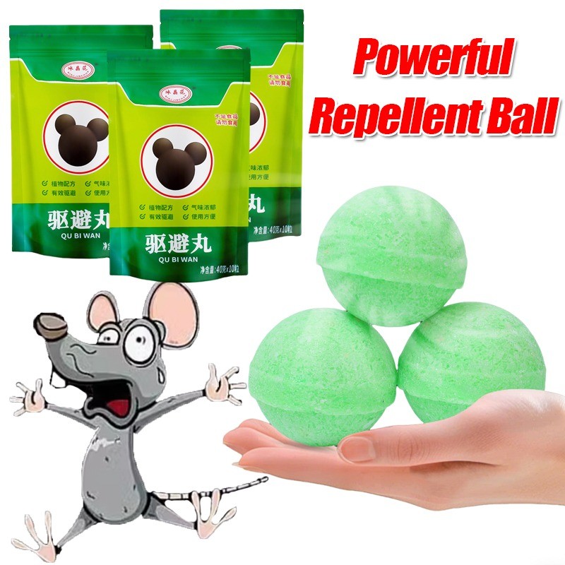 10/20Pcs Household Powerful Rat Repellent Balls / Indoor Outdoor Insect ...