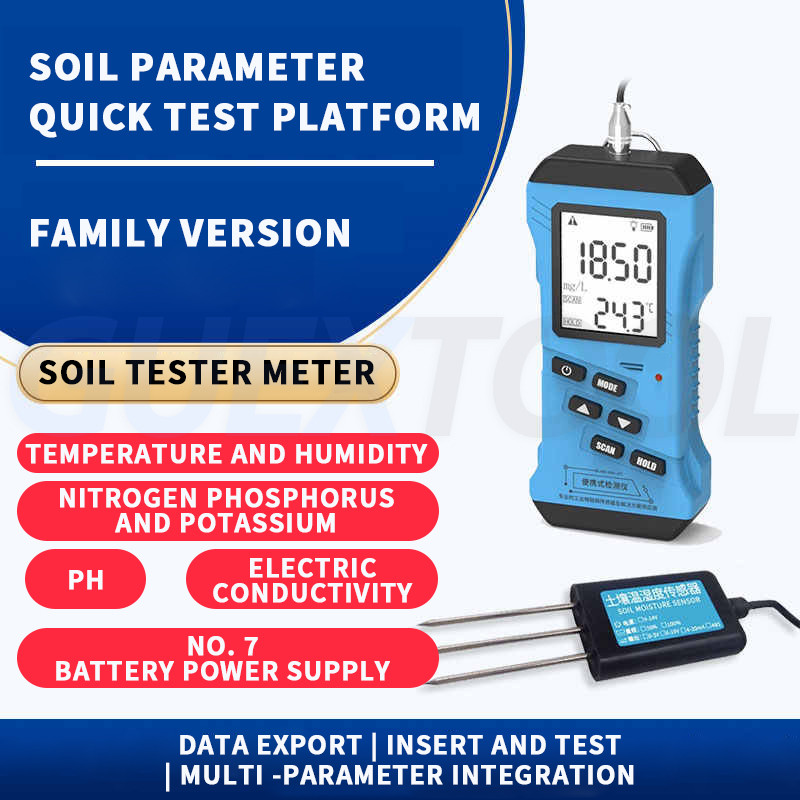 7 in 1 Rapid Soil tester Meter Nitrogen Phosphorus Potassium N P K PH ...