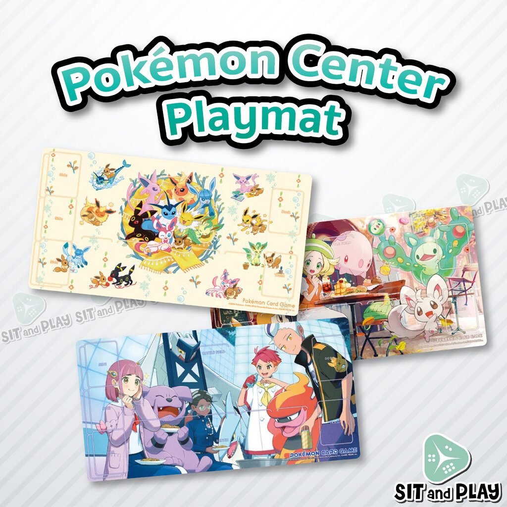 Pokemon Center-Playmat Playing Pad Game Card Genuine 1 (From Japan ...