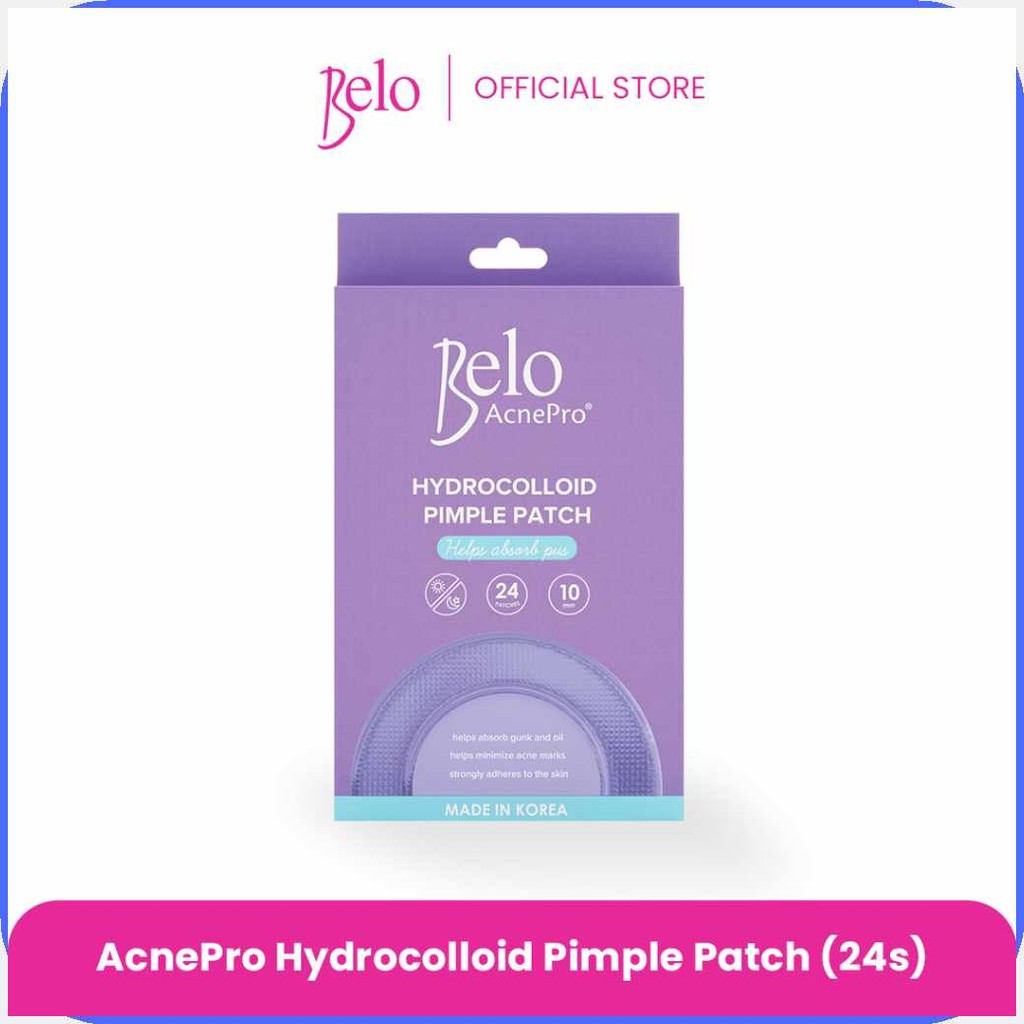 Belo`GI|AcnePro'Eo*Hydrocolloid:SE%Pimple_sd%Patch_IB%(24s) | Shopee ...