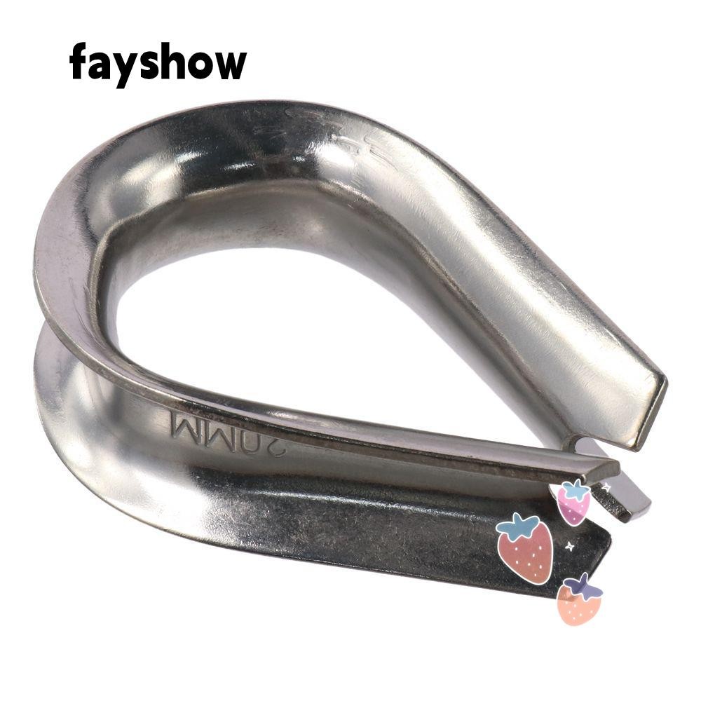 FAY Wire Rope Thimbles, U-Shaped 20mm Rope Thimble Rigging, Rigging ...