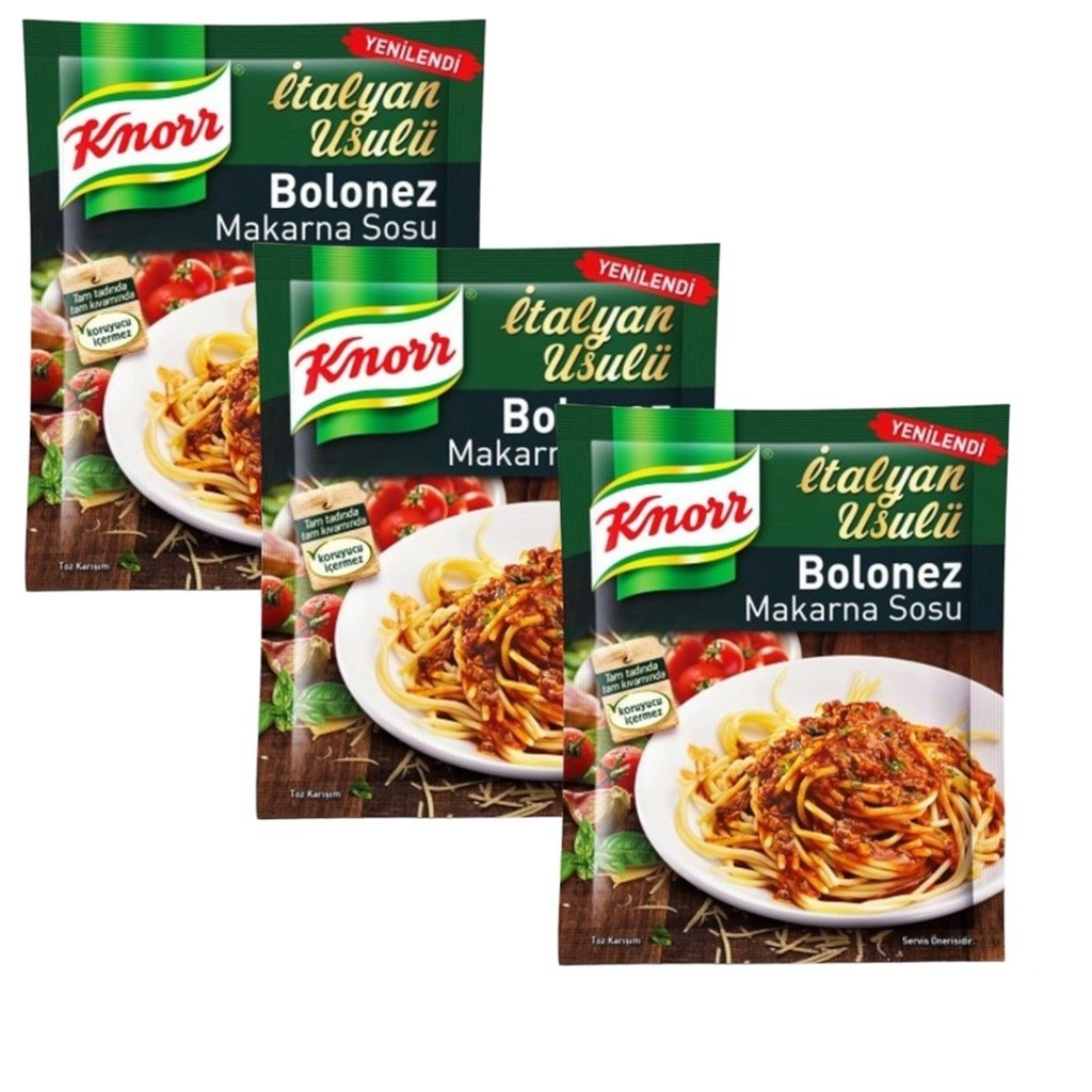 Buy 2 Get 1 FREE Knorr Bolognese Pasta Sauce Mix Italian Style 45g Best ...