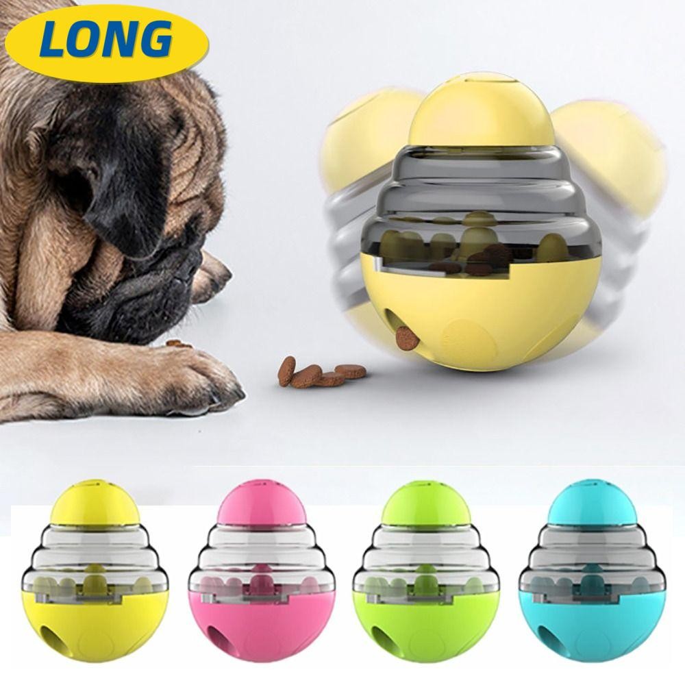 LONNGZHUAN Pet Slow Feeder Ball, ABS Tumbler Design Pet Food Dispenser ...
