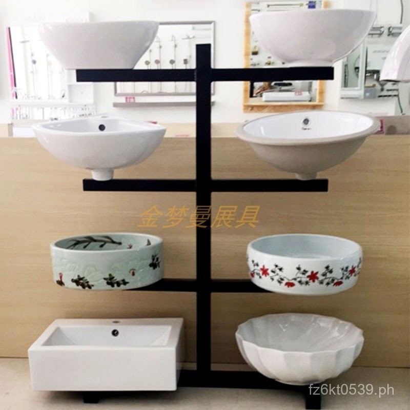 Sanitary Ware Store Exhibition Art Basin Display Items Bathroom ...