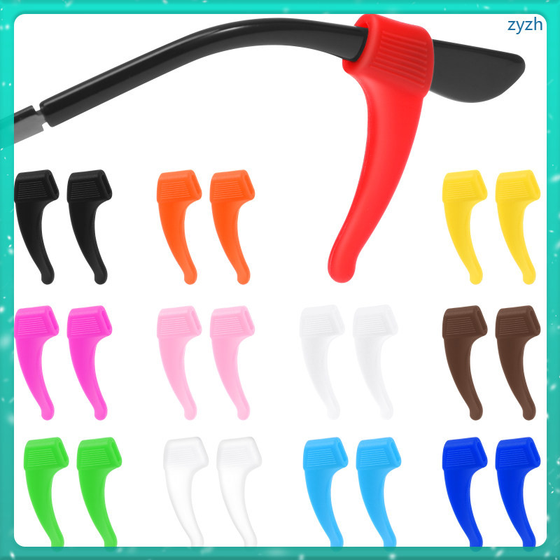 12 Pair/1 Ear Hooks for Earbuds Eyeglasses Earpiece Cushions Anti ...