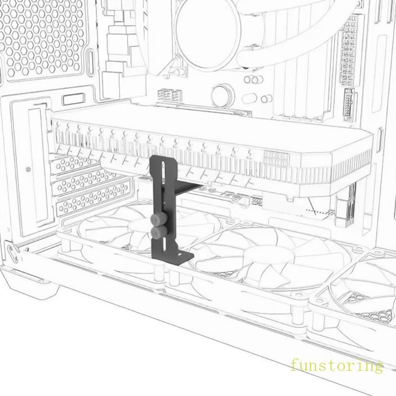 FUN GPU Support Bracket Graphics Card GPU Brace Support Adjustable ...