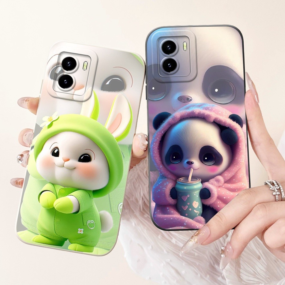 Vivo Y15s 2021 Y15a Y15c Y01 Y01A V2166 V2134 V2120 V2147 Cute Rabbit ...