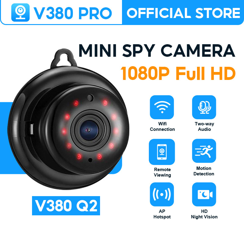 V380 PRO Mini Camera Wifi 1080P Hd Wireless Camera High-Definition ...