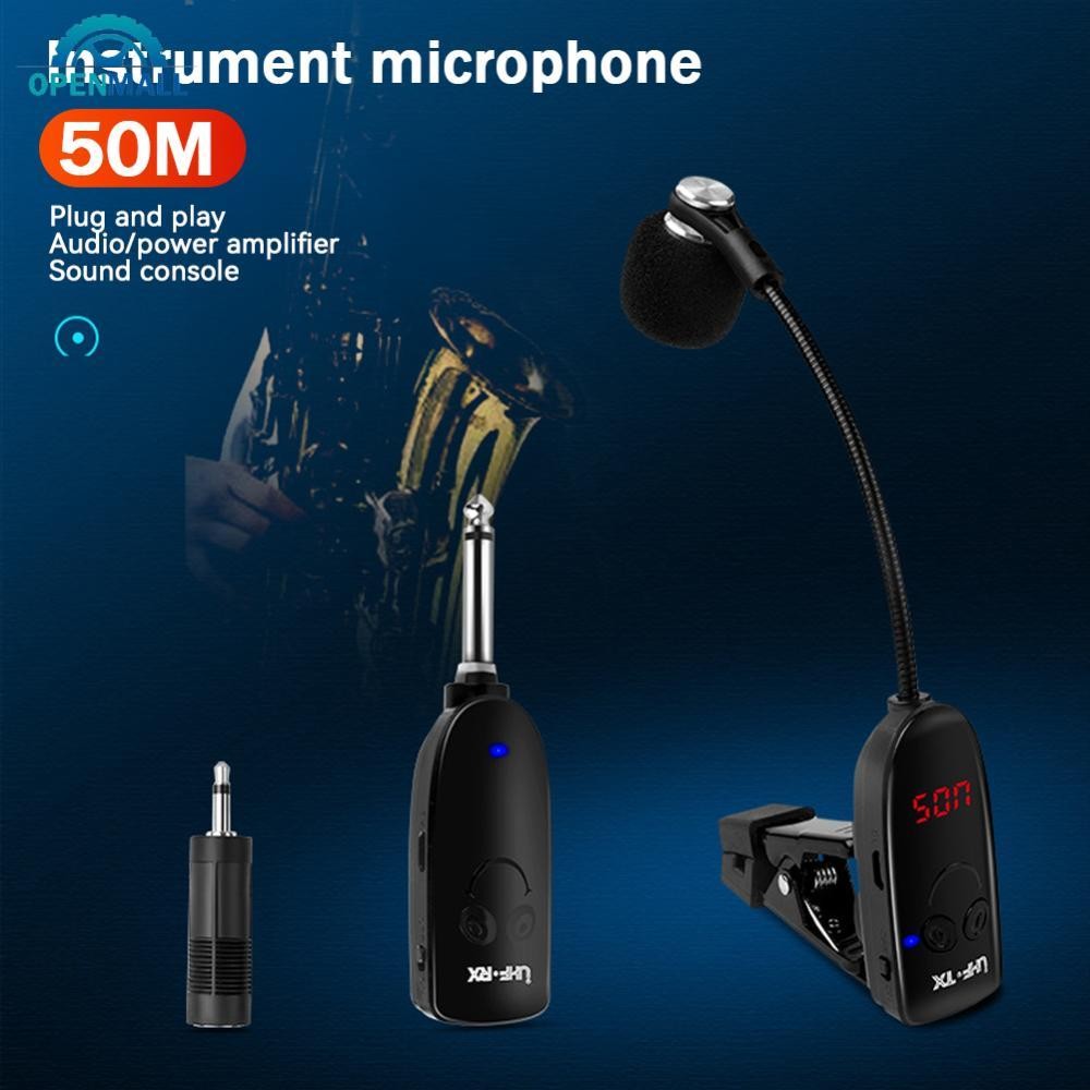 OPENMALL Wireless Microphone Sax Trumpet Trombone Special Instrument ...