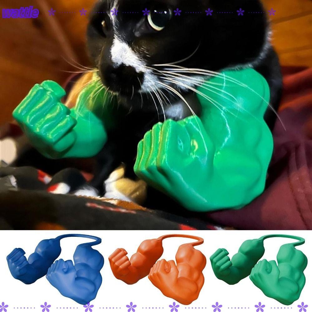 WATTLE Cat Muscle Arms, Funny Realistic Cat Cosplay Muscle Arms ...