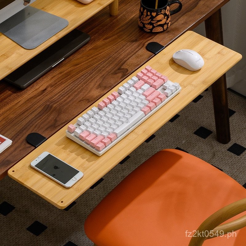 Expandable Computer Desk Extension Armrest Widened Desk Board Foldable ...