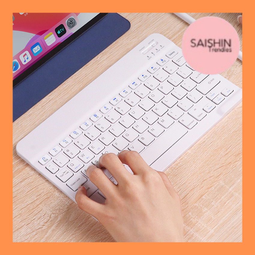 Saishin Wireless Bluetooth Keyboard | Shopee Philippines