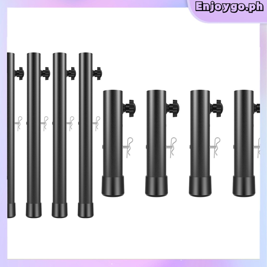 4Pcs Folding Table Leg Extenders Heavy Duty Steel Folding Table Leg ...