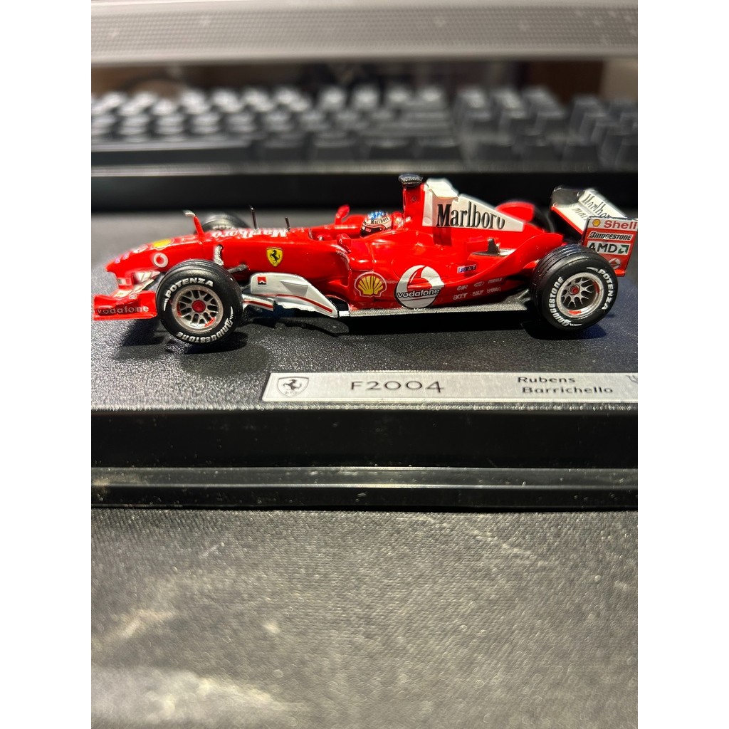 [Ready Stock] Hot Wheels 1/43 Ferrari F2004 Barry Chero 2004 Saiji ...