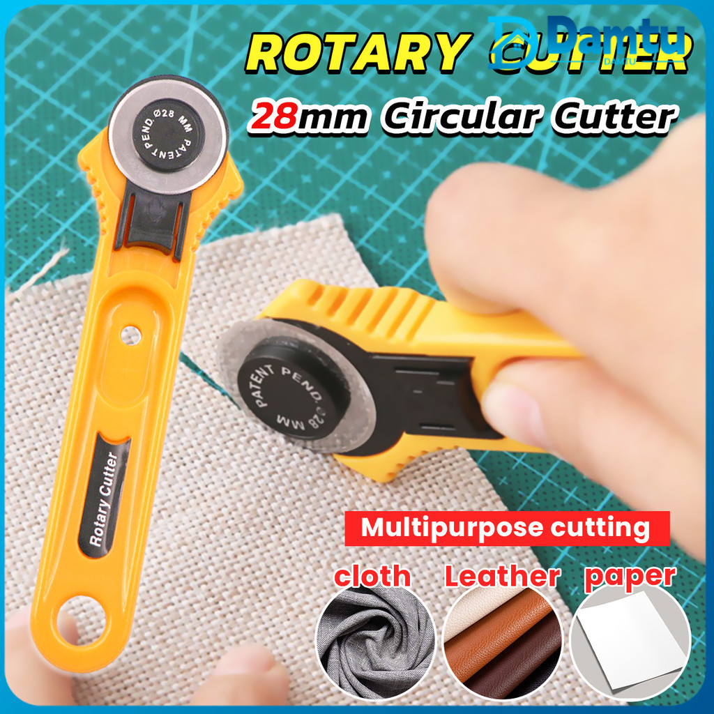 28mm Fabric Rotary Cutter Circular Blade Knife Fabric Cutting Knife for ...