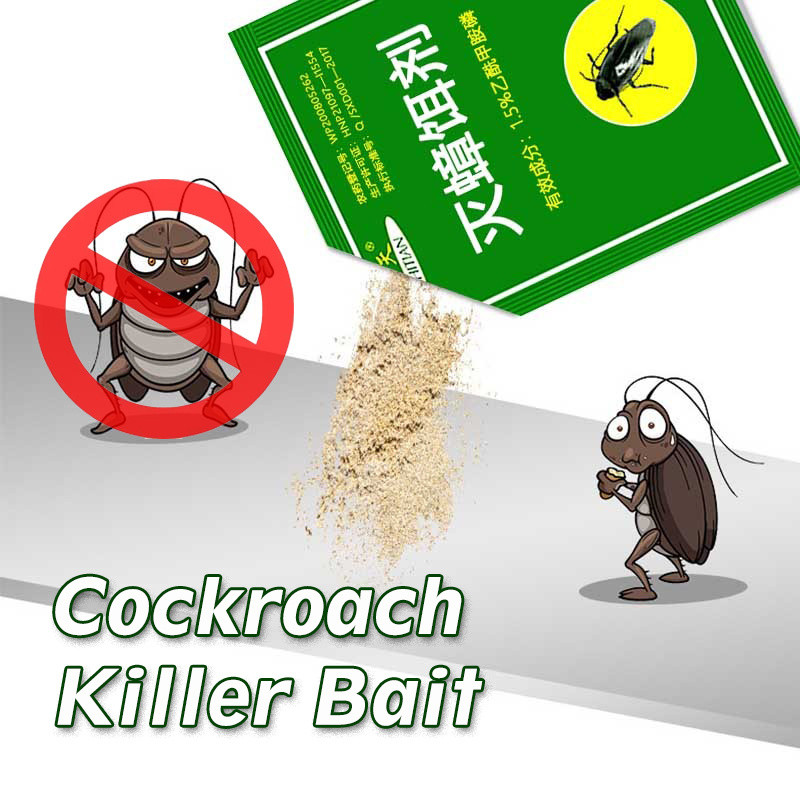 10Pcs Cockroach Killer Bait Cockroach Food Traps Effective Safety ...