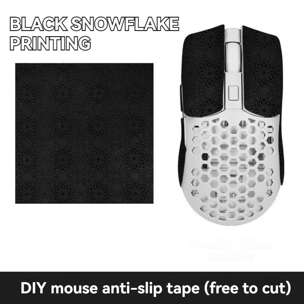 Mouse Sticker 12x12cm DIY Quick-Dry Mouse Grip Tape Sweat-Proof PC ...