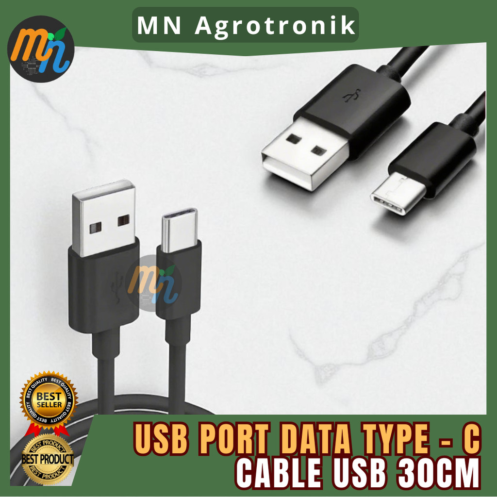 USB PORT DATA TYPE - C CABLE USB 30CM | Shopee Philippines