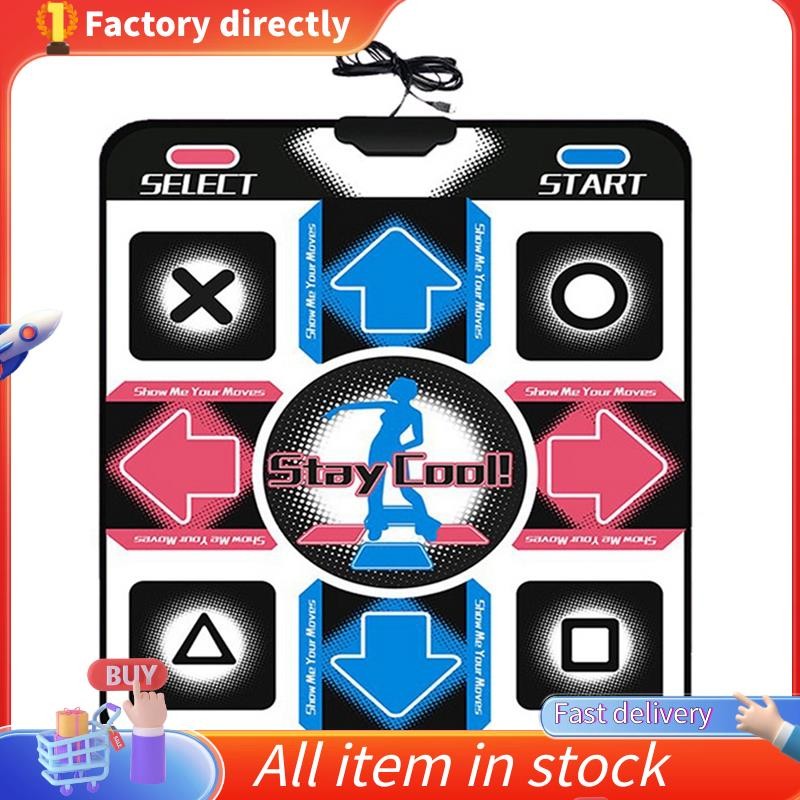 In -USB Wired Dance Mats 11Keys Dancing Game Step Pad Dancer Blanket ...