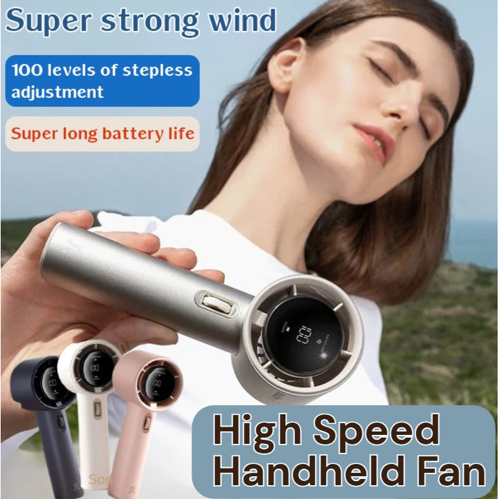 【Powerful Airflow/Portable Small/Rechargeable Battery】Jisu Turbo High ...