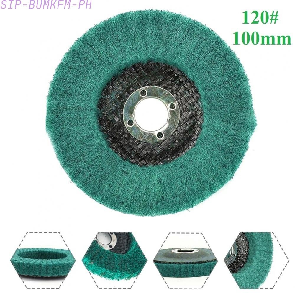 Nylon Abrasive Polishing Buffing Wheel for Angle Grinder 4 inch Flap ...