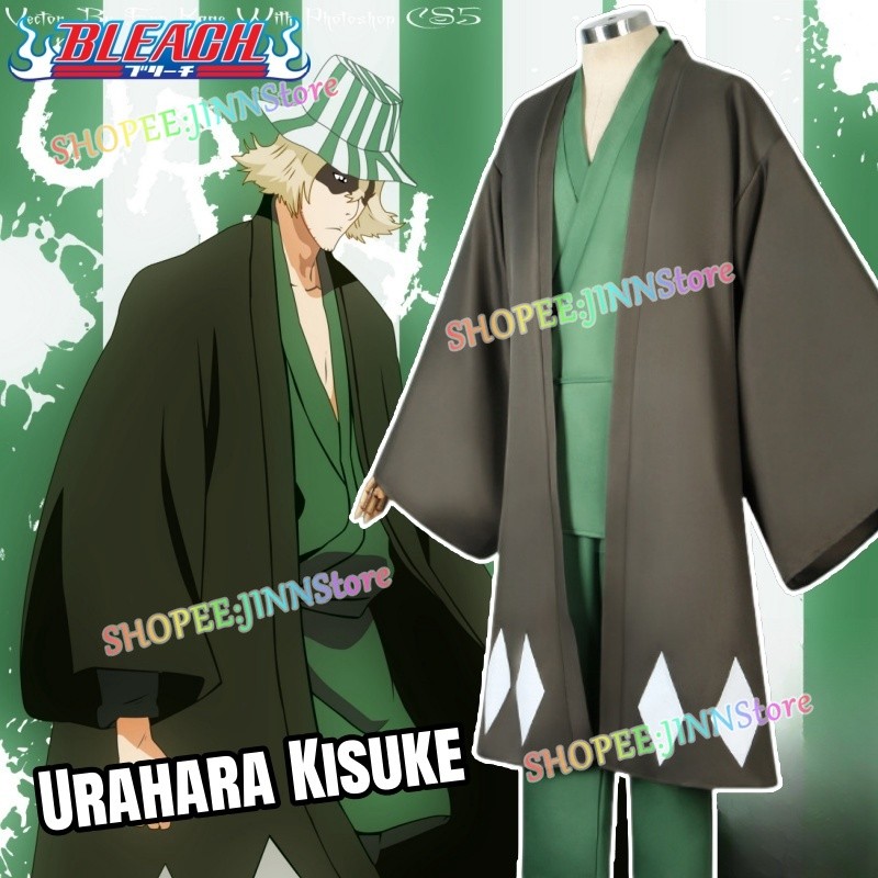 - JINN - S-2XL BLEACH Anime Cosplay Costume Kisuke Urahara Cosplay ...